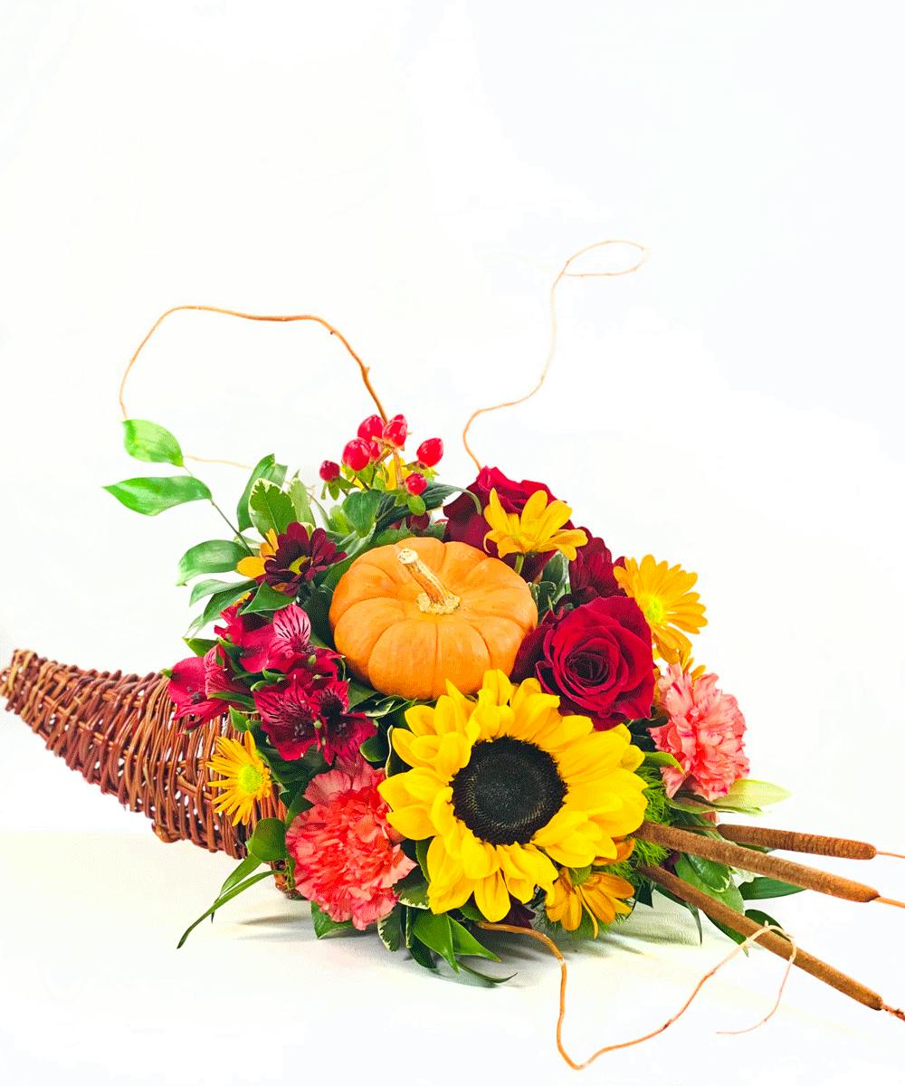 Fall Cornucopia | Rogers AR Fall Flower Delivery